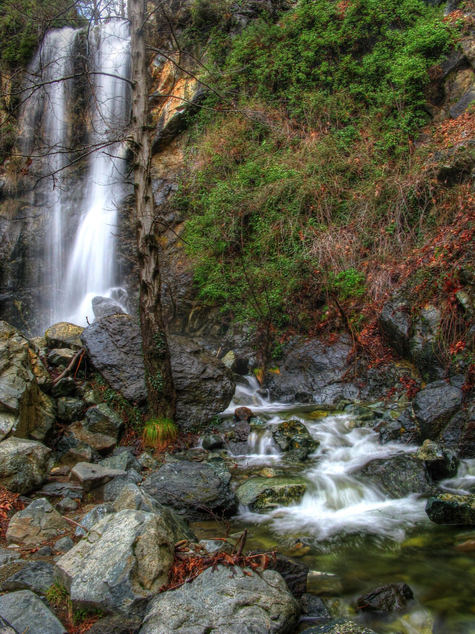 Caledonia Waterfall - Cyprus Tourist Guide